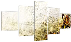 Obraz - Síla hudby (125x70 cm)
