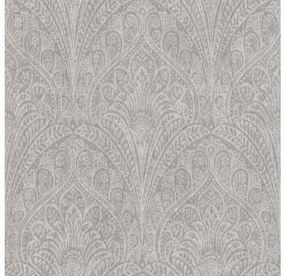 Vliesová tapeta šedý zámecký vzor 746334 / Tapety na zeď Indian style (0,53 x 10,05 m) Rasch