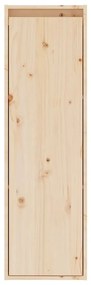 Petromila Nástěnná skříňka 30 x 30 x 100 cm masivní borové dřevo