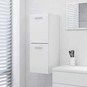 Koupelnová skříňka bílá 30 x 30 x 80 cm dřevotříska