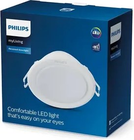 Philips Meson 5,5W 4000K bílá / LED podhledové svítidlo / 550lm / 9,5c