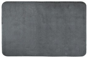 Tmavě šedá textilní koupelnová předložka 50x80 cm Saravan – Wenko