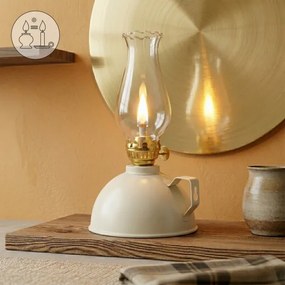 Brilagi - Petrolejová lampa MERLIN bílá