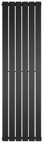 Gamma Gamma, topné těleso 452x1600mm, černá matná, GMA-GRZE-L-ST-1600452-BK