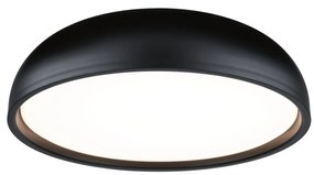 Paulmann 71084 Oka, koupelnové stropní svítidlo LED 24W White Switch, černá, průměr 36cm, IP44