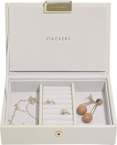Krabička na šperky Stackers s poklicí mini větle béžová