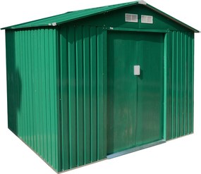 G21 Zahradní domek GAH 429 - 251 x 171 cm, zelený