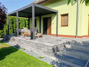 Rojaplast | Bioklimatická pergola INTRO NEO 5,3x3 m, hliník/ocel - volně stojící | 11640705