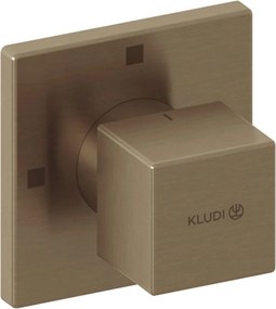 Kludi Decus - Ventil pod omítku, pro 3 spotřebiče, kartáčovaný bronz 54846N175