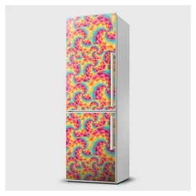 E-shop24, Pi51SL860, Rozměr 65x180 cm, Fototapeta samolepící na lednice - Moderna barevná