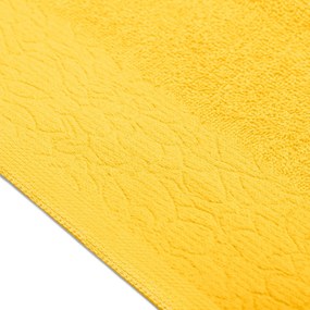 Sada bavlněných ručníků Žlutá NAMSEN