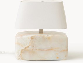 Stolní lampa's podstavou z jadeitu Maleo