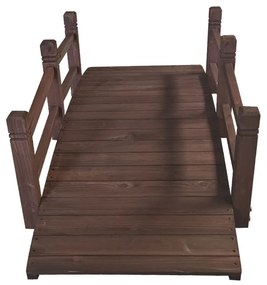 Dřevěný zahradní můstek
