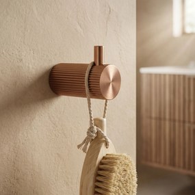 Rea Solo, nástěnný koupelnový háček 64104, měděná matná, REA-84205