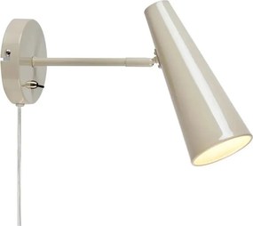 Markslöjd 108992 - Nástěnná lampička PEAK 1xE14/40W/230V šedá