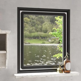 Magnetická okenní síť proti hmyzu bílá 100 x 120 cm 153851