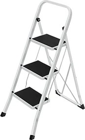 3-stupňový žebřík, skládací, max. nosnost 150 kg