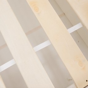 Montessori postel, 90x200, bílá, masiv, BIANKA