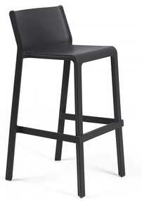 Nardi Plastová barová židle TRILL Odstín: Grigio - Šedá
