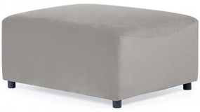 Modulový taburet k pohovce Modu 95 cm šedobéžový