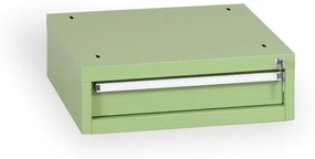 Závěsná dílenská skříňka na nářadí k pracovním stolům do dílny GL, 565 x 580 x 450 mm