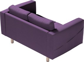 Potah na pohovku IKEA Norsborg 2-místná barva fialová látka pletený vzor