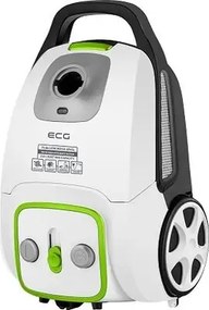 ECG VP S3010 bílá / sáčkový vysavač / 700 W / 3 L / 75 dB / rádius 7.5