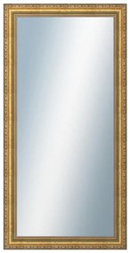 DANTIK - Zarámované zrcadlo - rozměr s rámem cca 60x120 cm z lišty KLASIK zlatá (2824)