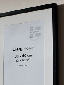 Sinsay - Rámeček na fotku - černá
