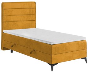 Kontinentální postel HORIZON 80x200 levá magic velvet 2215