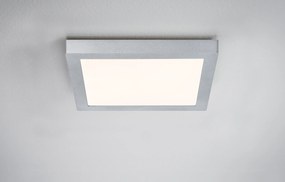 Paulmann 70650 Lunar, matně chromové stropní LED svítidlo, 15,5W LED 3000K, 30x30cm