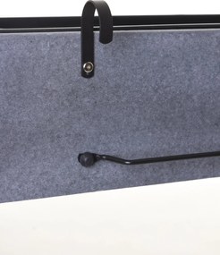 Balkonový truhlík BENNO, vláknocement, šířka 82 cm, šedý