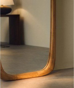 Nástěnné zrcadlo s dřevěným rámem 61x158 cm Alura – Kave Home