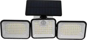 LED Solární lampa – s pohybovým a soumrakovým senzorem