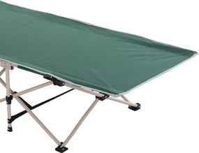 Skládací kempovací postel Outsunny s taškou 190 x 68 x 52 cm pro kempování do 150 kg, postel pro hosty, skládací postel pro vnitřní a venkovní použit…