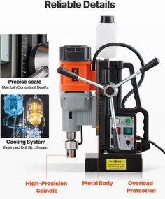 Magnetická vrtačka, 1500 W VEVOR