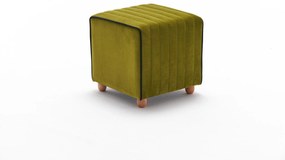 Atelier del Sofa Taburet Mona Puf - Green, Zelená