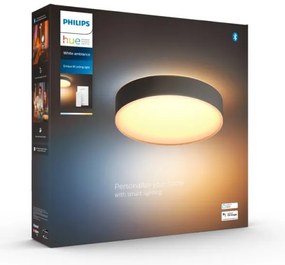 Philips - LED Stmívatelné stropní svítidlo Hue ENRAVE M LED/19,2W/230V černá+ DO