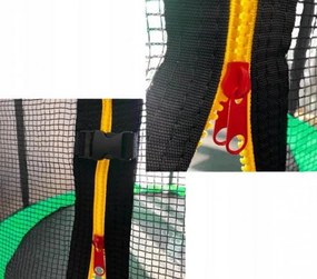 Trampolína s vnější síťkou 374 cm Gardenline - modrá