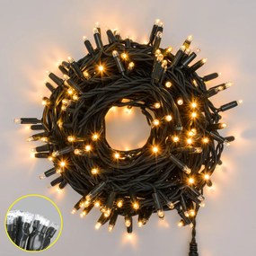 Platinium Světelný LED řetěz, 500 diod Barva: Tmavě bílá, Velikost: 15 m