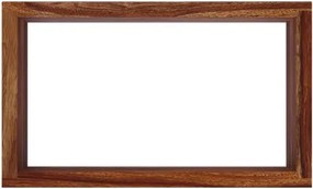 Indický nábytek - Police na zeď Gani 50x30x22 z indického masivu palisandr Natural