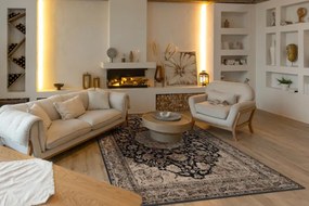Koberec Agnella Isfahan Hathor světle béžový