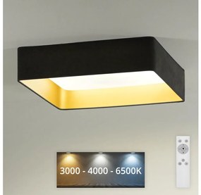 Brilagi | Brilagi - LED Stmívatelné svítidlo VELVET SQUARE LED/24W/230V + DO šedá | BG0640