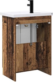 Sada koupelnového nábytku Staré dřevo 56 x 37,5 x 81 cm 3404152