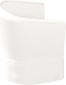 Potah na křeslo IKEA Ektorp Tullsta barva bílá