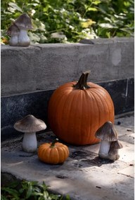 Béžovo-hnědá keramická dekorace houby Mushroom - 10*7*12 cm