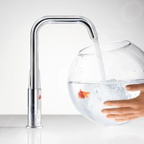 Hansgrohe Focus E2, umyvadlová baterie s otočným výtokem, chromová, 31519000