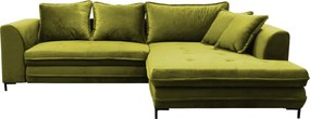 XXXLutz ROHOVÁ ROZKLÁDACÍ POHOVKA, textil, světle zelená Livetastic - Online Only sedačky - 001574004305