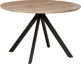 XXXLutz JÍDELNÍ STŮL, přírodní barvy, 120/120/76 cm Livetastic - Jídelní stoly - 000055016401