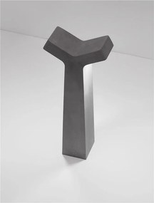 NV 9540211 Venkovní sloupkové svítidlo ARAN šedý beton skleněný difuzor LED 2x5W 3000K 120-230V IP65 - NOVA LUCE